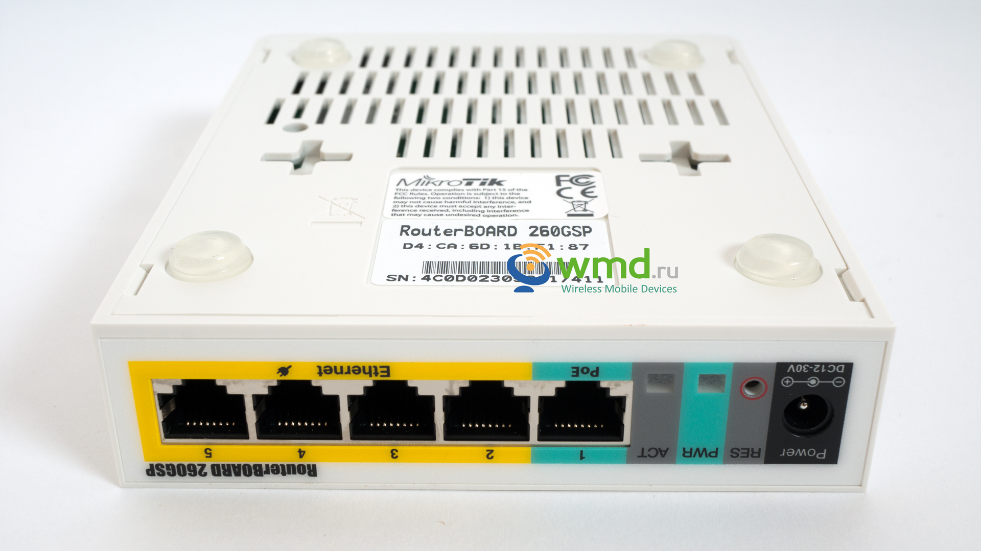 MikroTik RB260GSP купить, характеристики MikroTik RB260GSP, Коммутаторы ...